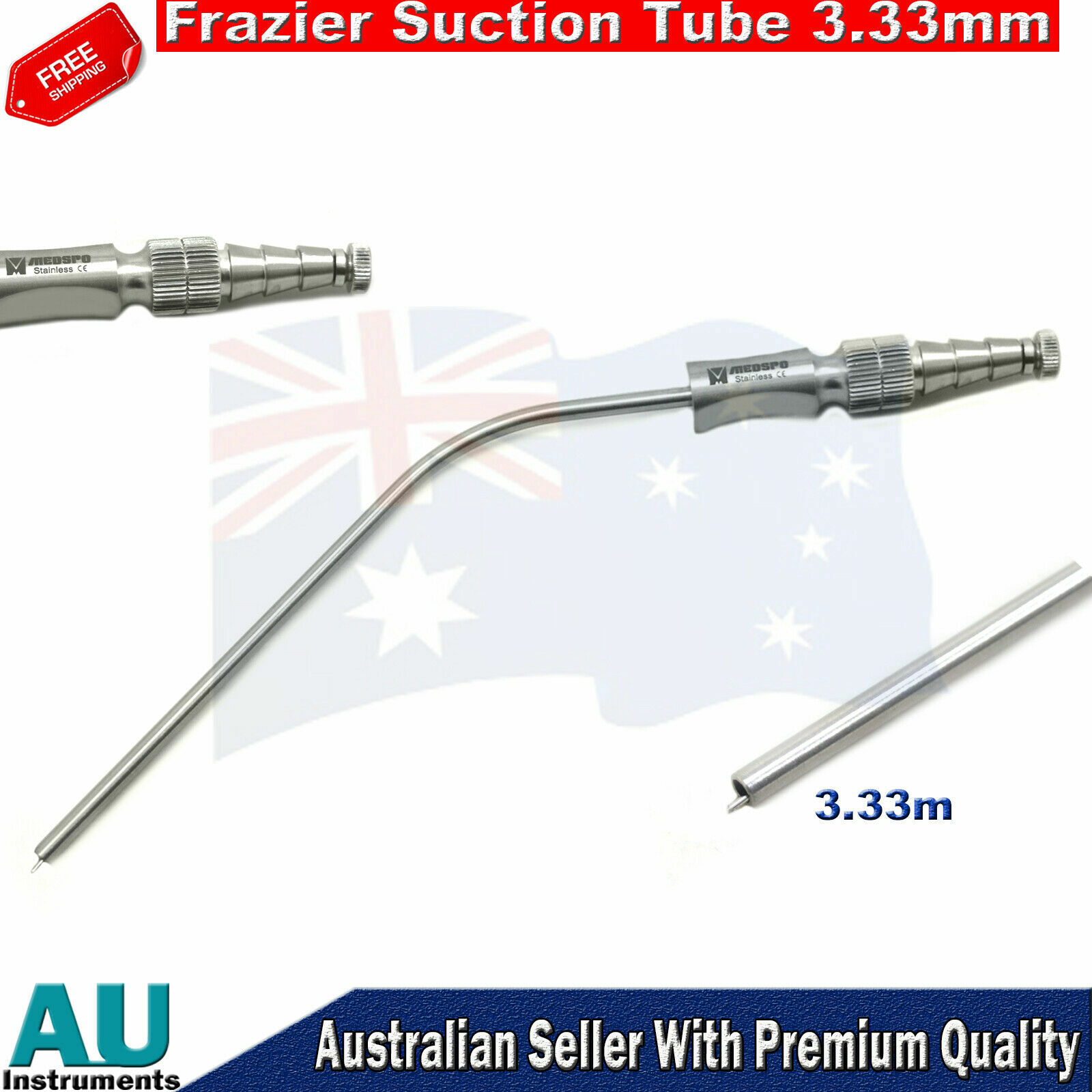 Frazier Suction Tubes ENT Medical Instruments Neurosurgery Surgical ...