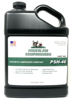 1 Gallon Synthetic Rotary Screw Air Compressor Oil Lubricant 8000 Hour ...