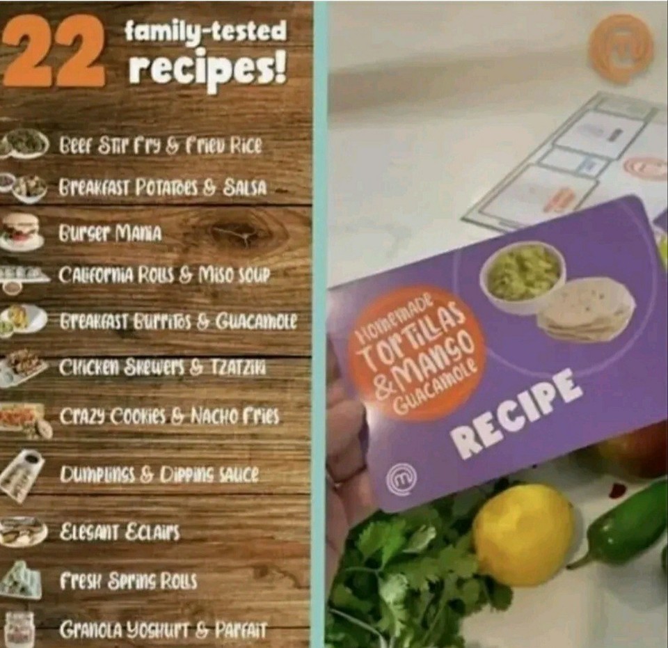 2021 MasterChef Family Cooking board Game fun for the whole family NIB ...