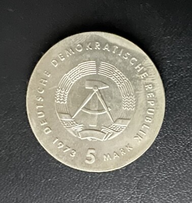 1973 East Germany 5 Mark Coin | eBay