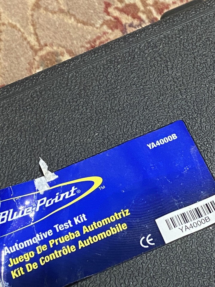 Blue Point YA4000B Automotive Auto Car Vacuum & Pressure Test Kit | eBay