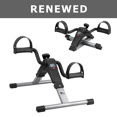 Himaly Mini Exercise Bike Pedal Exerciser Arm Leg Cycle Trainer w/LCD ...