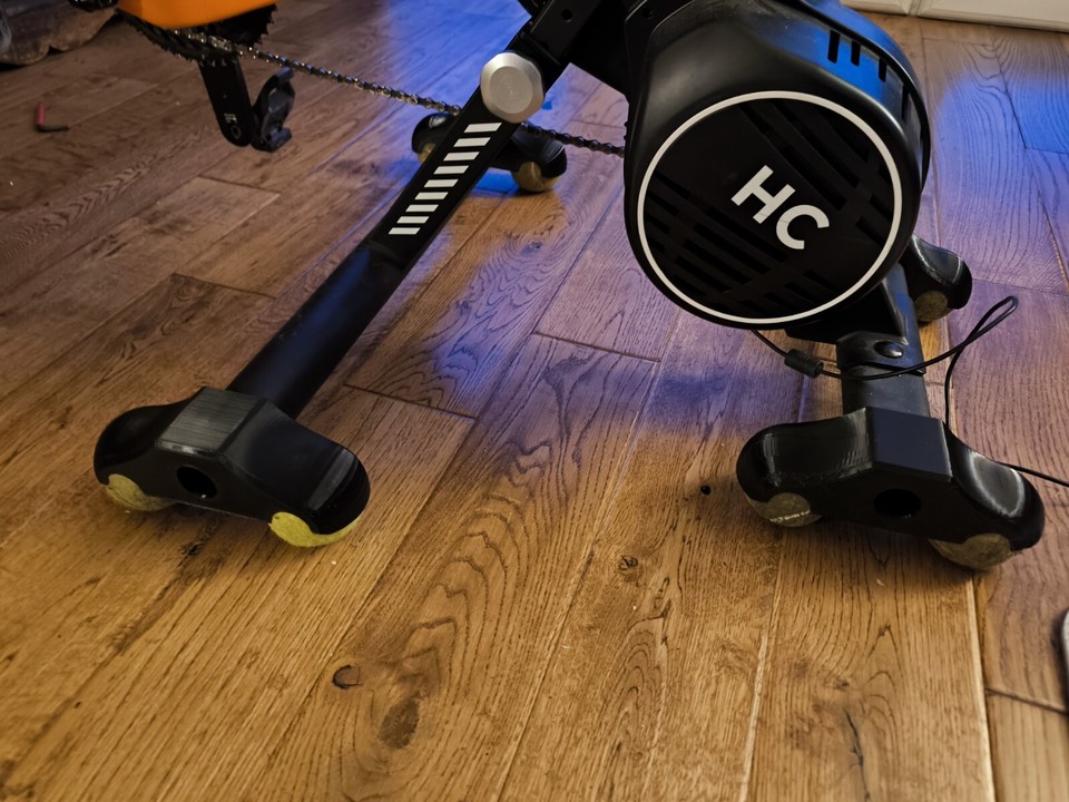 Pinnacle HC Turbo Trainer Rocker Plate Tennis Ball Feet | eBay UK