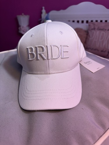 Bride White Baseball Hat, Bride-To-Be Cap For Bachelorette Party | eBay