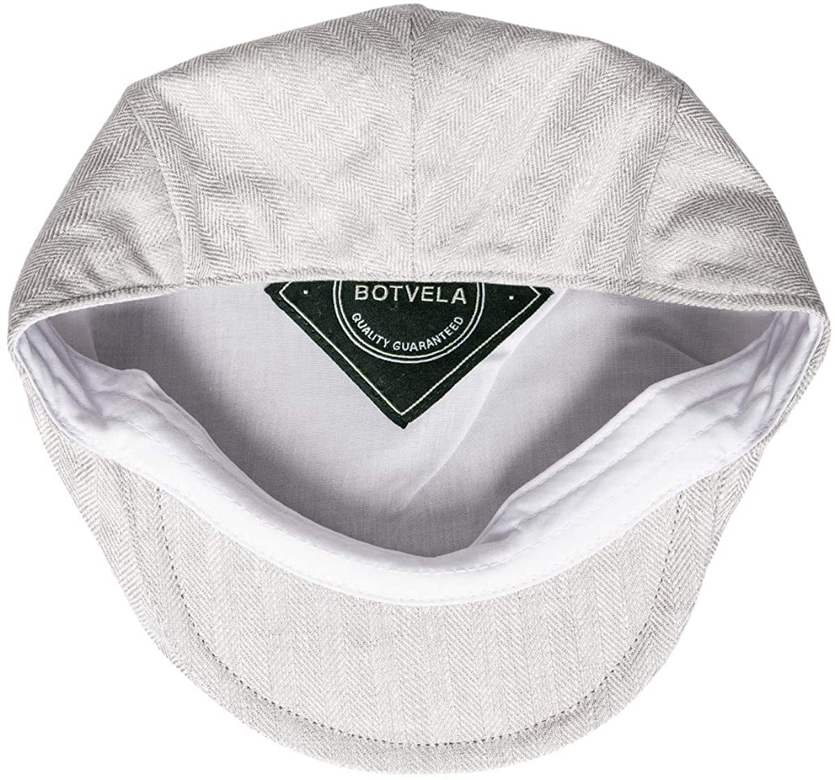 BOTVELA Men Linen Flat Ivy Breathable Summer Newsboy Hat | eBay