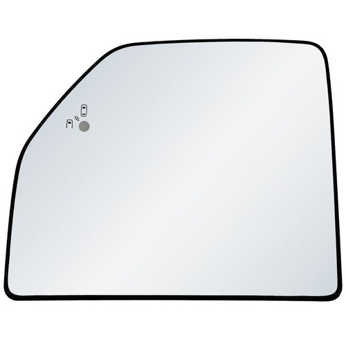 Driver's Side Mirror and Backing Plate Fits Ford F250 17-19 F350 Heated ...