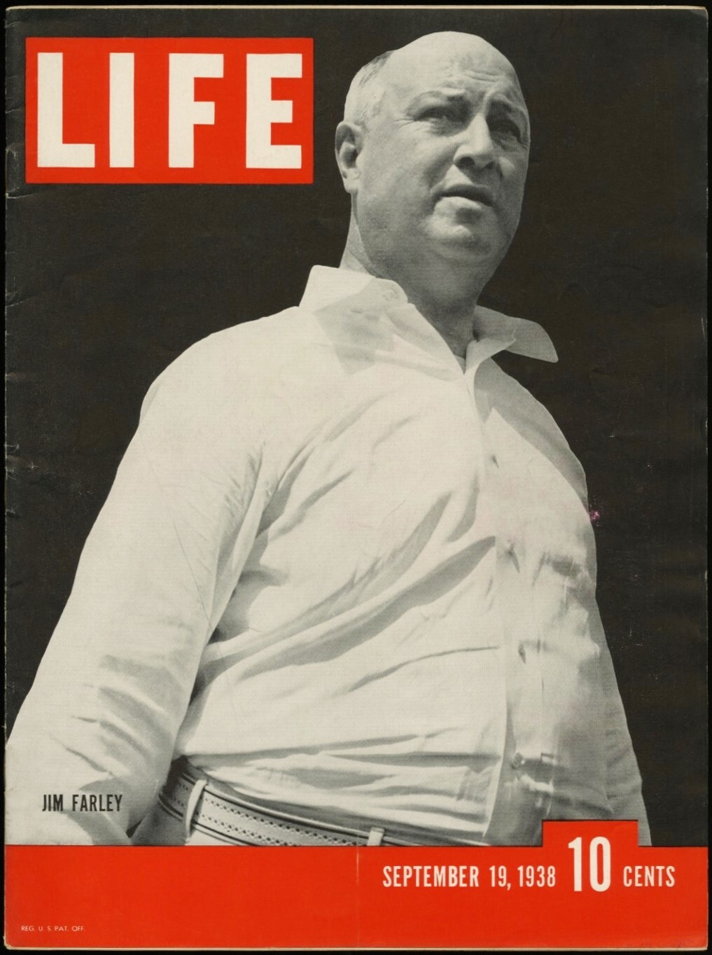SEPTEMBER 19 1938 LIFE MAGAZINE, JIM FARLEY, GOLD PROSPECTING, GERMAN ...