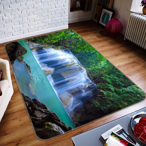 3D Waterfall Lake NBC515 Game Rug Mat Elegant Photo Carpet Mat Fay 2023 ...