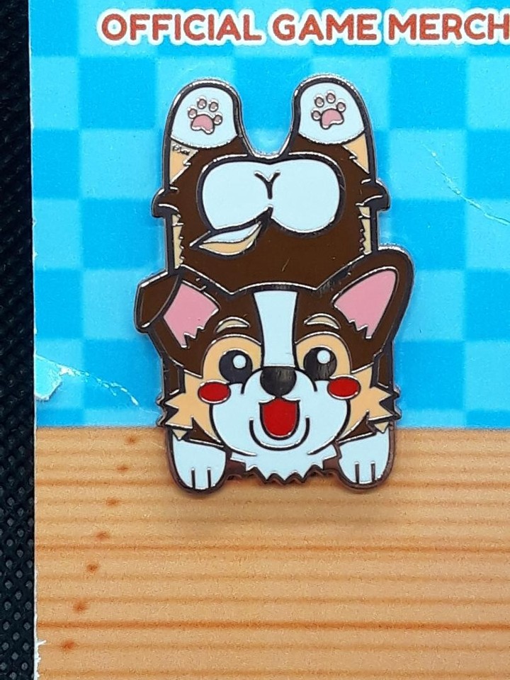 Official RP Tri-Color Corgi Sploot Dog Puppy Hard Enamel Pin | eBay