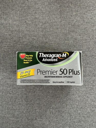 THERAGRAN M MULTI VITAMIN MINERAL SUPPLEMENT 130 CAPLETS PREMIER 50 ...