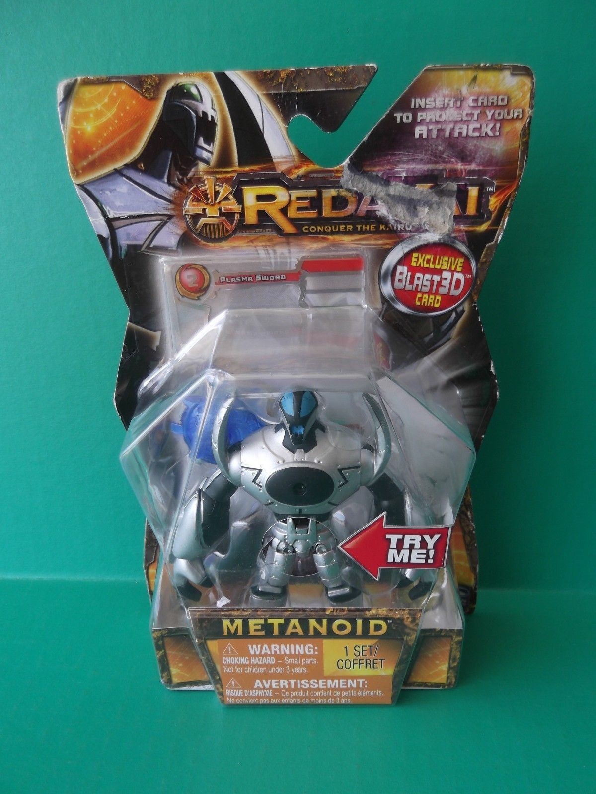 REDAKAI Conquer the Kairu METANOID w/ANIMATED DAMAGE 4"IN W/HYPNOSIS ...