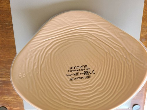 Essential Light 1SN 314 Breast Form, New - Amoena - Ivory - Size 8 - SN ...