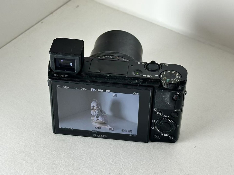Sony RX100 M3 III 20.2MP Digital Compact Camera English Tested all good ...