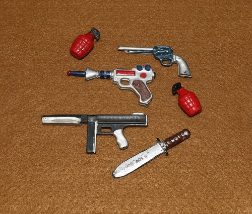 Captain Action Ideal 1967 Accessory Weapons Arsenal Group Lot | eBay