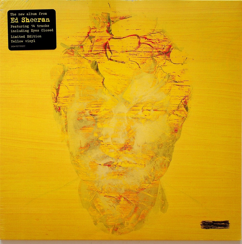 ED SHEERAN - Subtract LP (NEW* 2023 Limited YELLOW Coloured Vinyl) Eyes ...