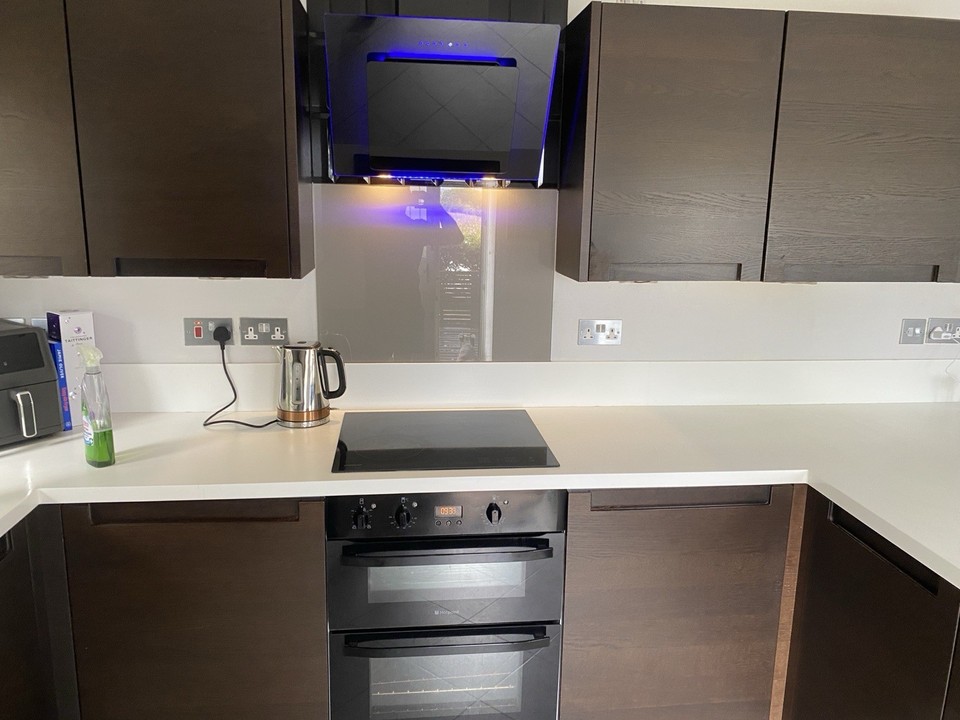 Whole Kitchen For Sale, Second hand, expensive Corian Worktops, Hob ...