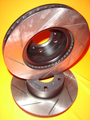 SLOTTED Fit Ford FALCON BF XR6 Turbo XR8 REAR Discbrake Rotors ...