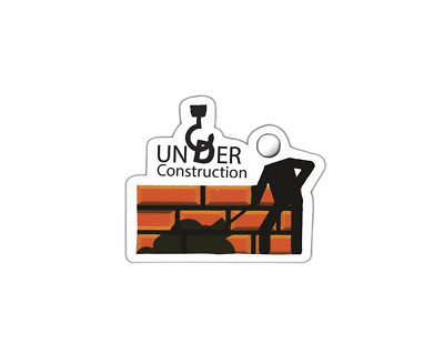 Under Construction Sticker Decal | eBay
