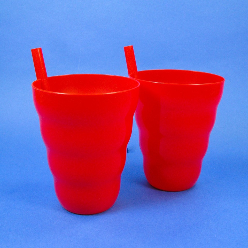 3-10oz SIP A CUP BUILT IN STRAW JUICE GLASS TUMBLER SIPPY CUPS, USA ...