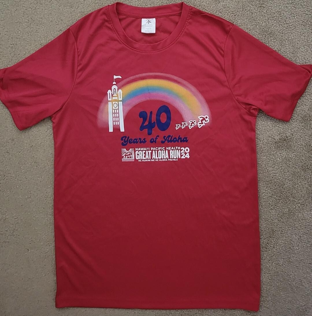 Great Aloha Run 2024 Finisher 40 Years Of Aloha Runn… - Gem