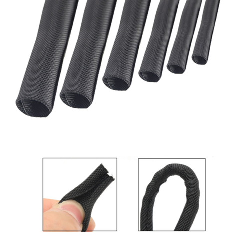 Resist Abrasion Split Wire Loom Conduit Wiring Sleeving Protection ...