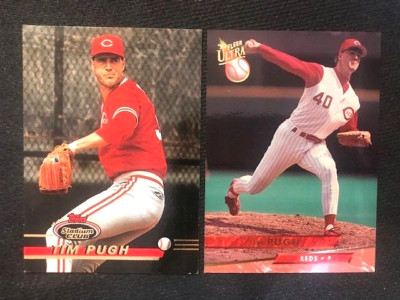 MLB - Tim Pugh 1993 Topps Stadium Club & 1993 Fleer Ultra Baseball ...