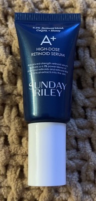 Sunday Riley A + High Dose Retinol Retinoid Serum 5mL / 0.17oz Travel ...