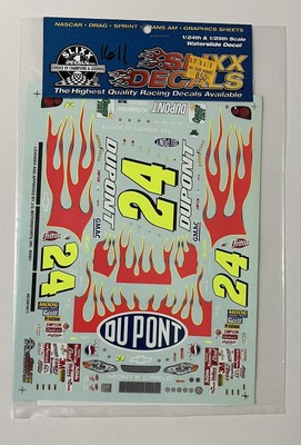 Slixx Nascar Decals #1611: 24 DuPont NASCAR Jeff Gordon 2001 | eBay