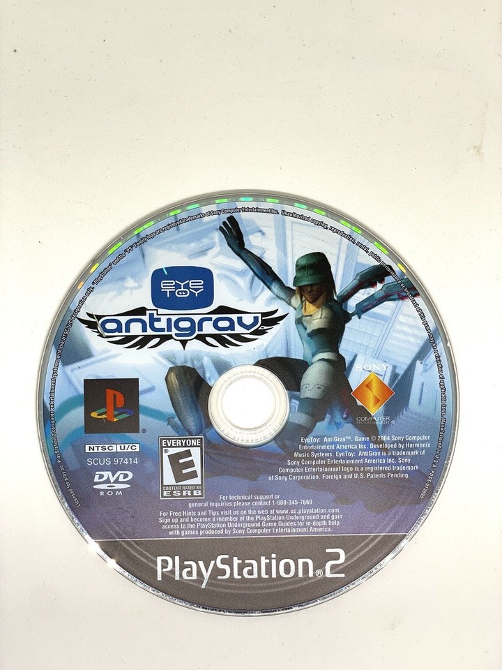 AntiGrav PlayStation 2 PS2 Video Game Disc Only Clean Tested ...