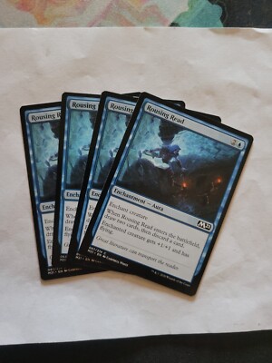 MTG Rousing Read X 4 | eBay