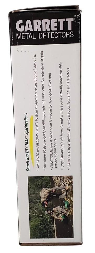 Garrett Gold Panning Kit Complete with Gravity Trap Pan Garrett Gold ...