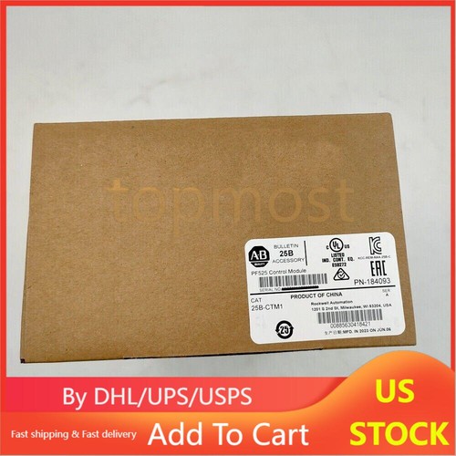 25B-CTM1 NEW AB 25BCTM1 PowerFlex 525 Control Module US Free Tax | eBay UK