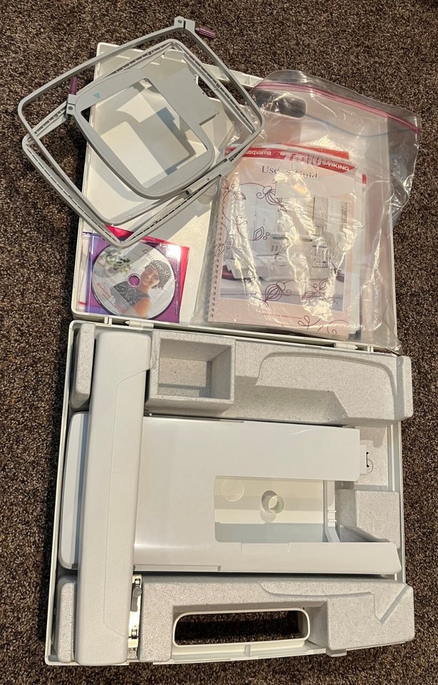 Husqvarna Viking Designer SE and Embroidery Machine With Accessories | eBay