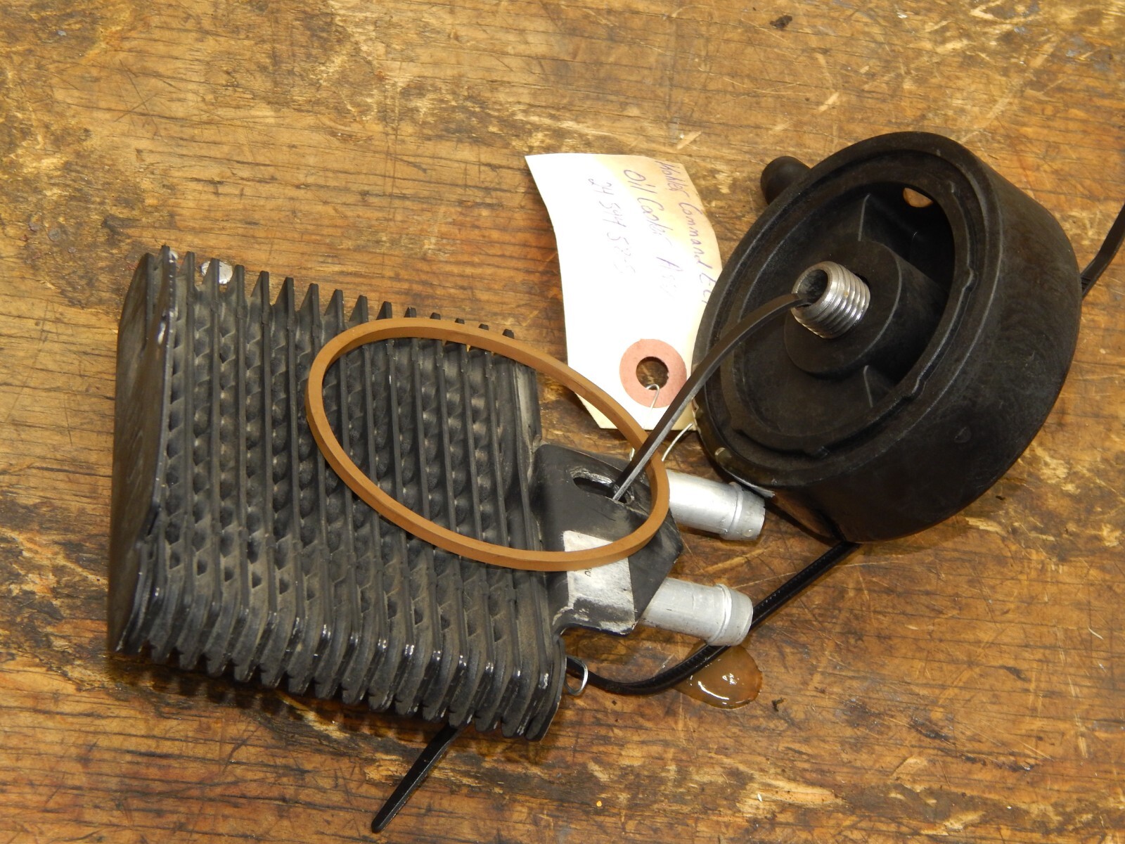 Kohler Command ECH749-3063 (26.5HP) Engine Oil Cooler Assembly 2459458S ...