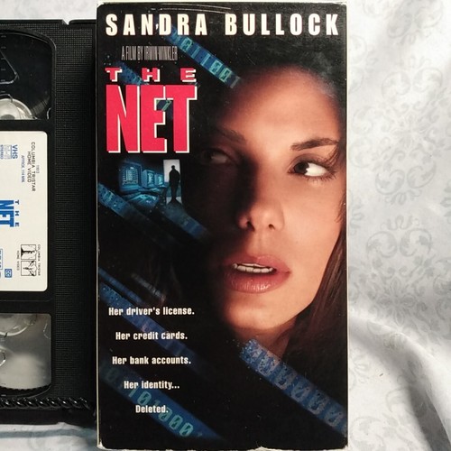 The Net 1995 VHS Sandra Bullock 43396116139| eBay