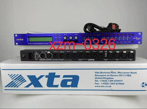 .1 pcs XTA DP448 Audio processor with 4 inputs and 8 outputs DHL ...
