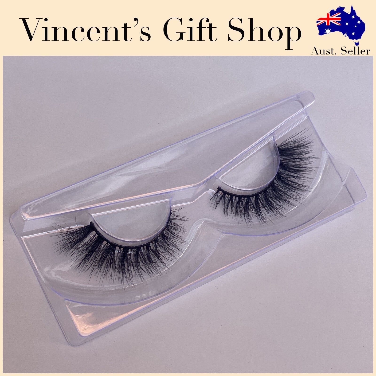 Handmade 3D Faux Mink EyeLashes - Vincent Forrest Sydney - F139 | eBay