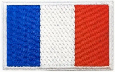 France French Flag Patch Embroidered Iron Sew On | eBay UK