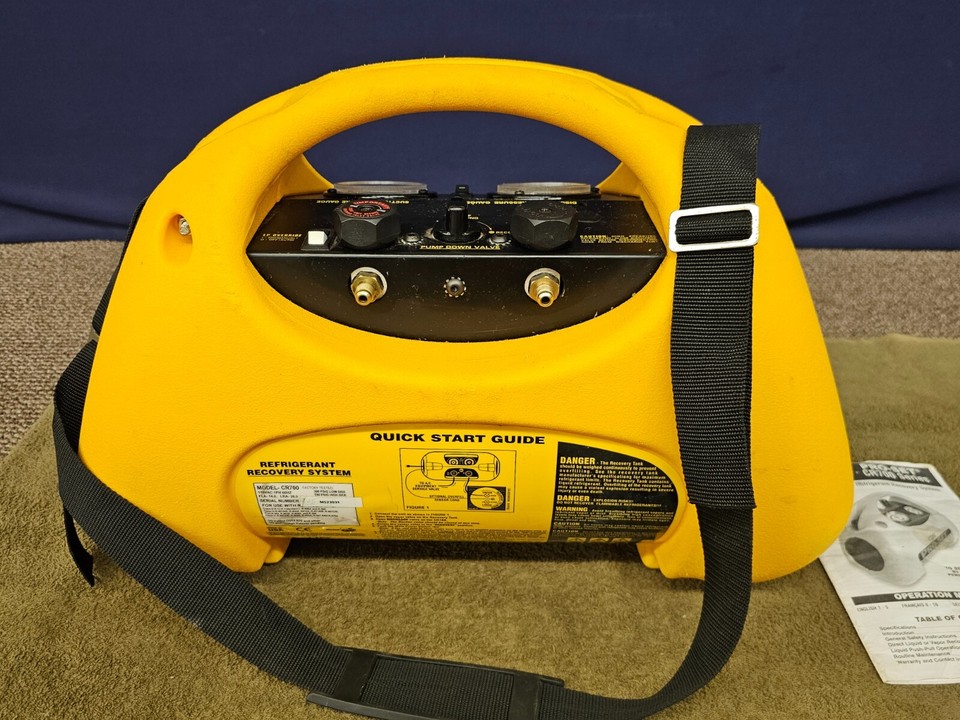 CPS Pro-Set Refrigerant Recovery System Cyclone 1Hp CR700 | eBay
