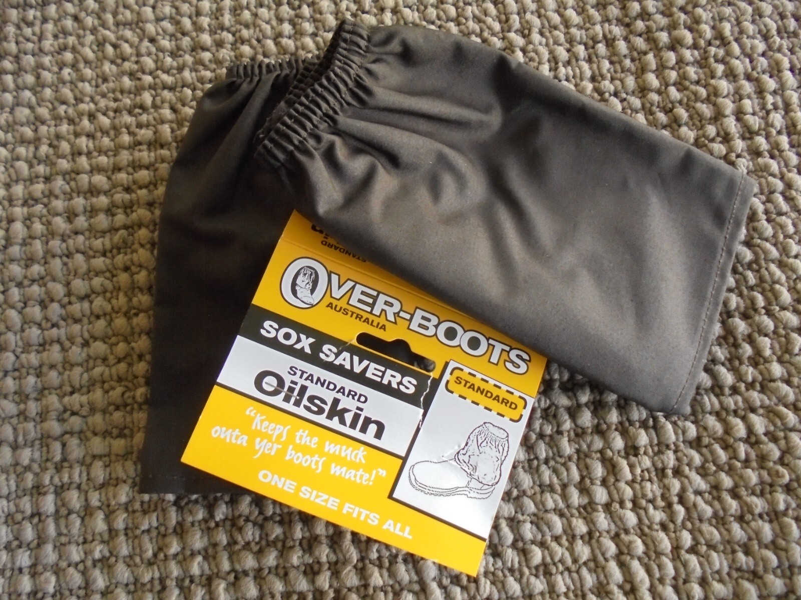 Over-Boots OB0070SS Oilskin Boot Covers for sale online | eBay Australia
