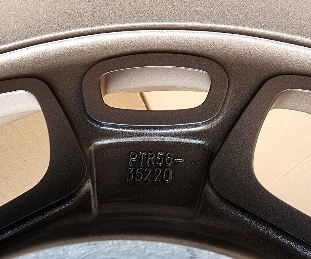 16" TOYOTA FJ TRAIL TEAM TACOMA T/X BAJA TRD OEM WHEEL Bronze Bead lock ...