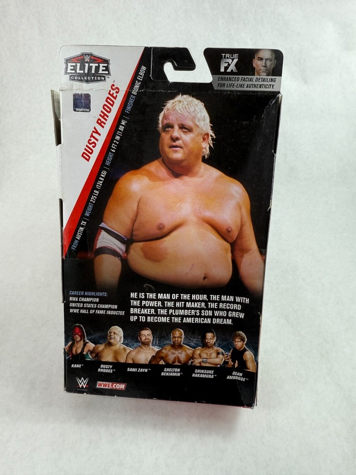 Dusty Rhodes WWE Mattel Elite Series 63 Action Figure New Wrestling ...