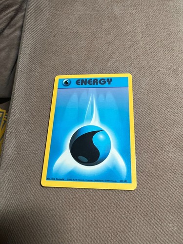 Basic Water Energy Card 102/102 Pokemon TCG Base Set 1999 WOTC | eBay