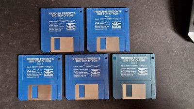 Fiendish Freddy's Big Top o' Fun (Grey Matter, 1990) Atari ST Game ...