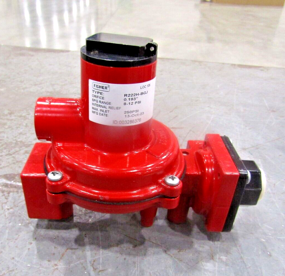1/2 NPT LP-Gas 1st Stage Compact Regulator 8-12 psi Emerson Fisher ...