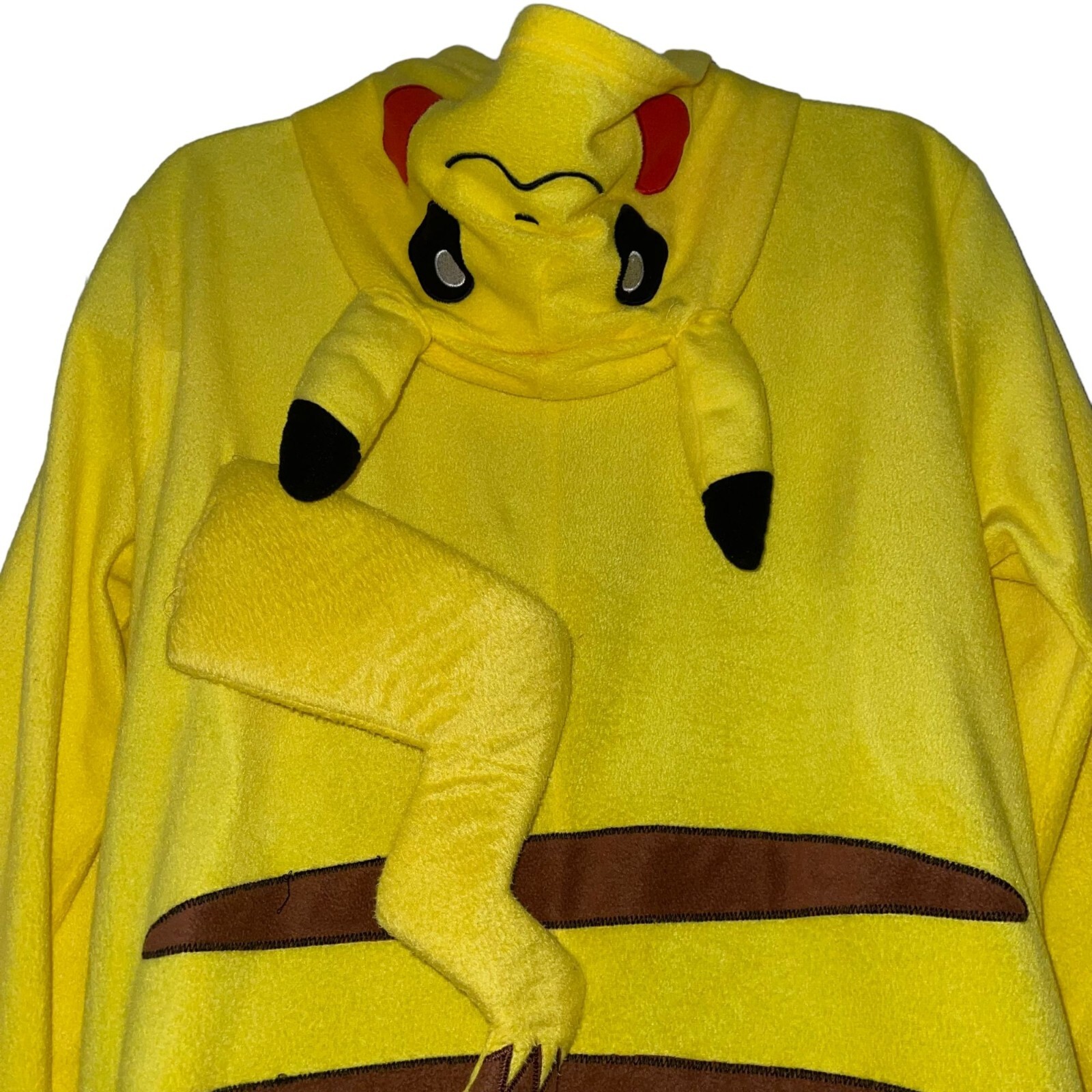 Pokemon Pikachu Unionsuit Mens L Costume Pajamas PJs … - Gem