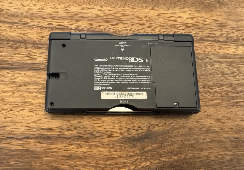 Nintendo Game Boy Advance Macro (DS Lite Mod) GBA System Black Console ...