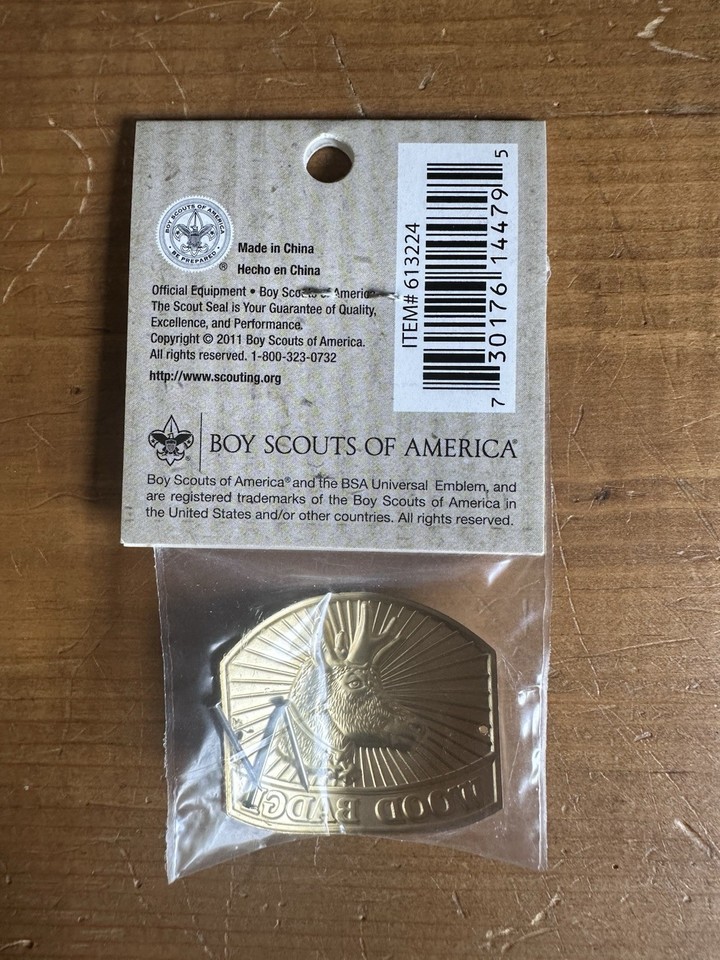 Boy Scout America Hiking Staff Walking Stick Medallion Antelope BSA ...