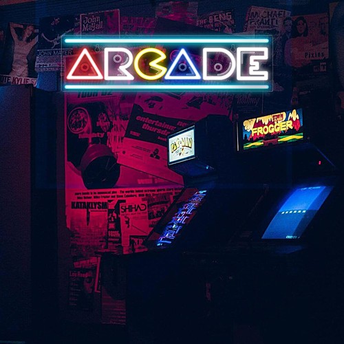 Arcade Neon Sign, 3D Engraved Arcade Signs for Arcade Room Decor ...