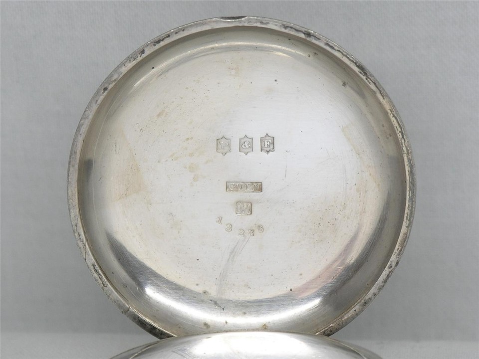 RARE 1866 AMERICAN WALTHAM GRANGER / TUCKER COIN SILVER POCKET WATCH ...